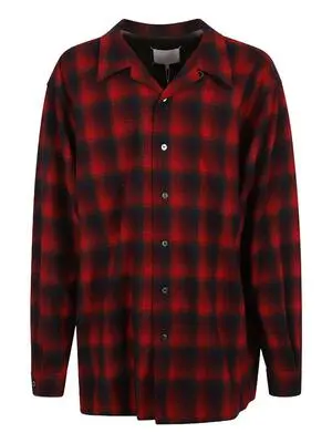 MAISON MARGIELA Checked Buttoned Shirt - No