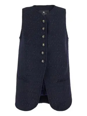 ETRO Etro Sleeveless A-Line Jacket