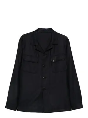 TAGLIATORE Tagliatore Button-Up Wool Jacket