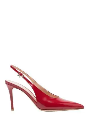 GIANVITO ROSSI Robbie 85mm Slingback Pumps - Red