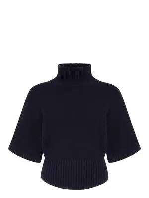 ALAÏA Alaia Cashmere High Neck Jumper