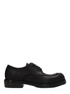 Dries Van Noten Leather Lace-up Shoes - Black
