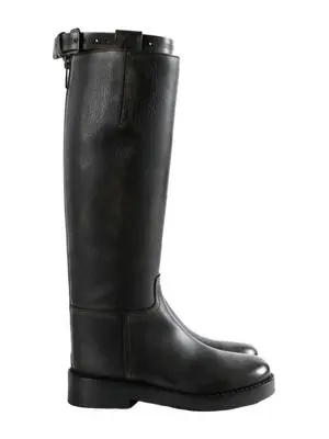 ANN DEMEULEMEESTER Round Toe Tall Boots - No