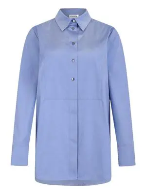 P.a.r.o.s.h Color-block Long-sleeve Shirt - Blue