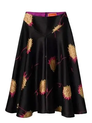 La DoubleJ Milano Midi Skirt - Black