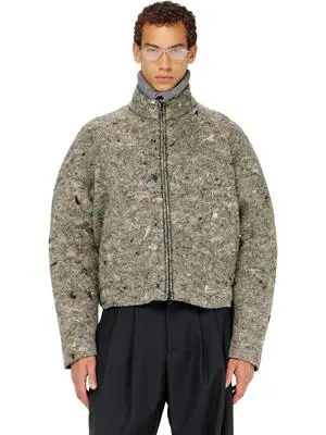 DIESEL® Diesel Upcycled Felted Jacket