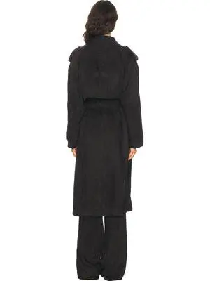 Helmut Lang Fluid Trench Coat - Truffle