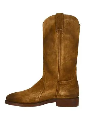 JIL SANDER Jil Sander Suede Pull-On Boots