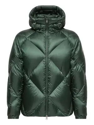 MONCLER MONCLER COLLECTION Valclaire Hooded Diamond-Quilted Down Jacket