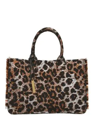 Vince Camuto Zhury Tote Bag - Spotted Leopard