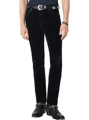 John Varvatos Pick Up Cotton Blend Slim Fit Jeans - Navy