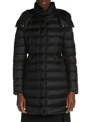 Moncler Long Down Puffer Coat - Black