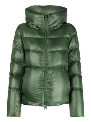 Herno Globe Padded Bomber Jacket - Green