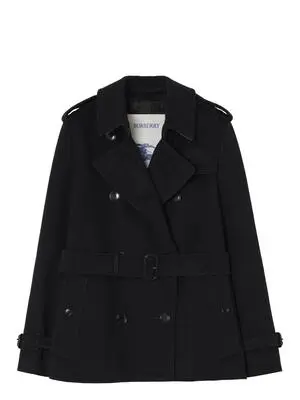 BURBERRY Burberry Cashmere Kensington Trench Jacket