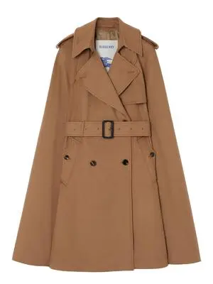 Burberry Burberry Cashmere Belmont Trench Cape Beige