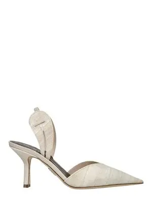 Rodo Aira Slingback Pumps 75 - Beige