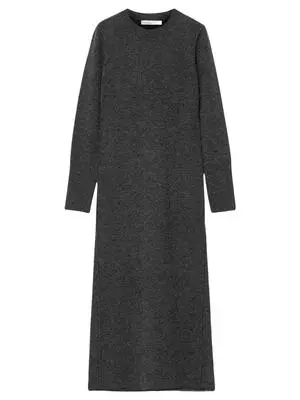 ALLSAINTS Merino Wool Erith Maxi Dress - Grey
