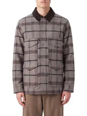 Filson Plaid Utility Jacket - Brown