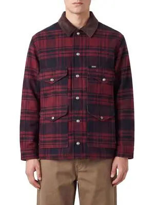 Filson Plaid Utility Jacket - Red