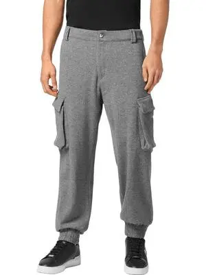 Philipp Plein Cargo Joggers - Grey