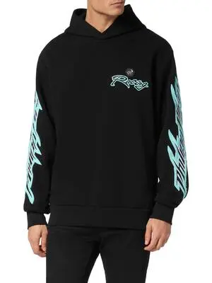 Philipp Plein Hooded Sweatshirt - Black
