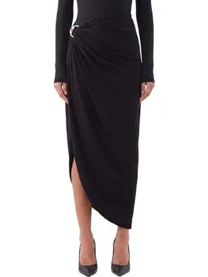 SPORTMAX Sportmax Draped Midi Skirt