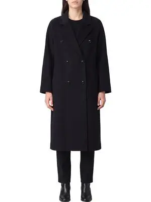 Loulou De Saison Double Breasted Coat - Black