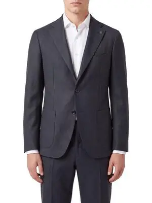 Tagliatore Tailored Blazer - Brown