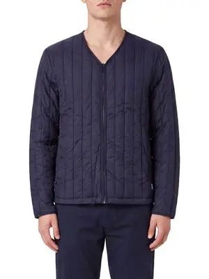 Rains Quilted Jacket - Black