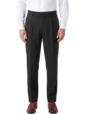 LARDINI Tailored Trousers - Black