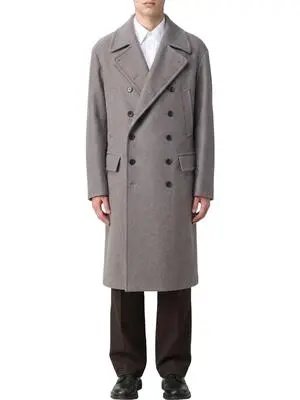 Dries Van Noten Dries Van Noten Double Breasted Coat Grey