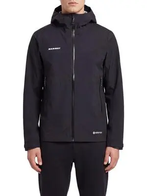 MAMMUT Zip-up Hooded Jacket - Black