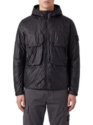 STONE ISLAND Stone Island Zip-Up Jacket With Hood