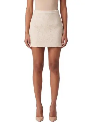 ALESSANDRA RICH Alessandra Rich Textured Mini Skirt