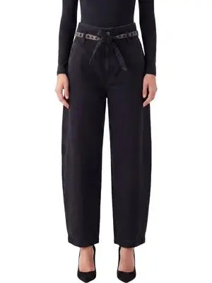 LIU JO Liu Jo Wide Leg Belted Pants