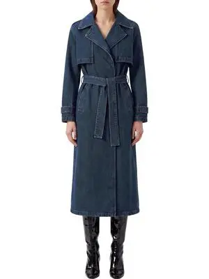 Liu Jo Trench Coat - Blue