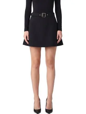 Pinko Belted Mini Skirt - Blue