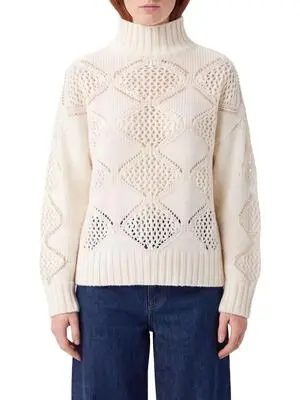 Liu Jo Knit Sweater - White