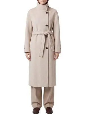 Brunello Cucinelli Belted Coat - Beige