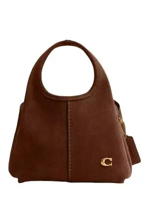 COACH Coach Chain Leather Tote Bag Brown