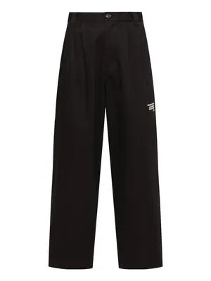 MONCLER Moncler X Fragment Cotton Gabardine Pleated Trousers