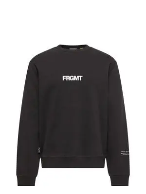 Moncler X Fragment Cotton Crewneck Sweatshirt - Black