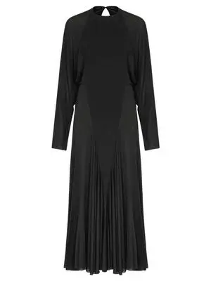 Alaïa Fluid Jersey Dress - Black