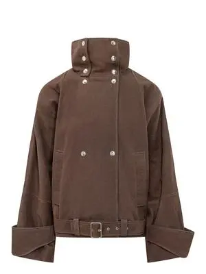 IRO PARIS IRO Melior Jacket Coffee Bean