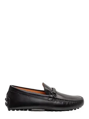 TOD'S Tod's Classic Leather Slip-On Loafers
