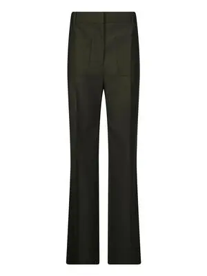 Victoria Beckham Alina Tailored Trousers - Verde