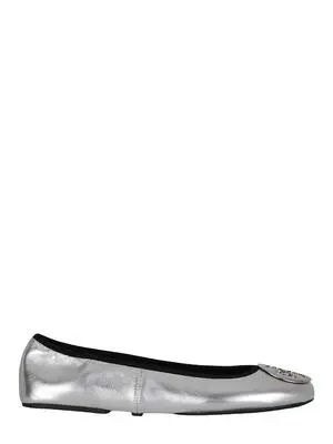 Tory Burch Tory Burch Travel Ballet Flats Silver/silver