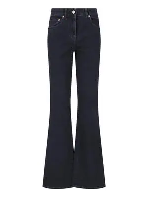 Balmain High-rise Flared Jeans - Black