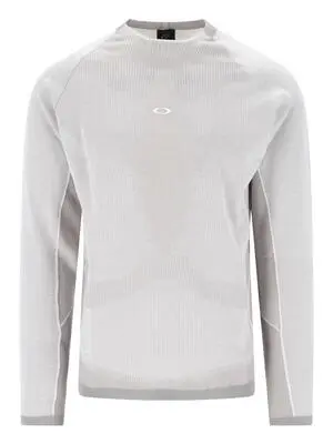 Oakley Seamless Long Sleeve Performance Base Layer Top - Grey