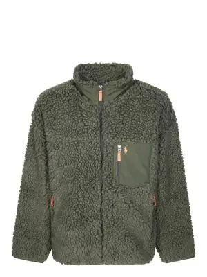 Polo Ralph Lauren Polo Ralph Lauren Full-Zip Knit Pullover Verde